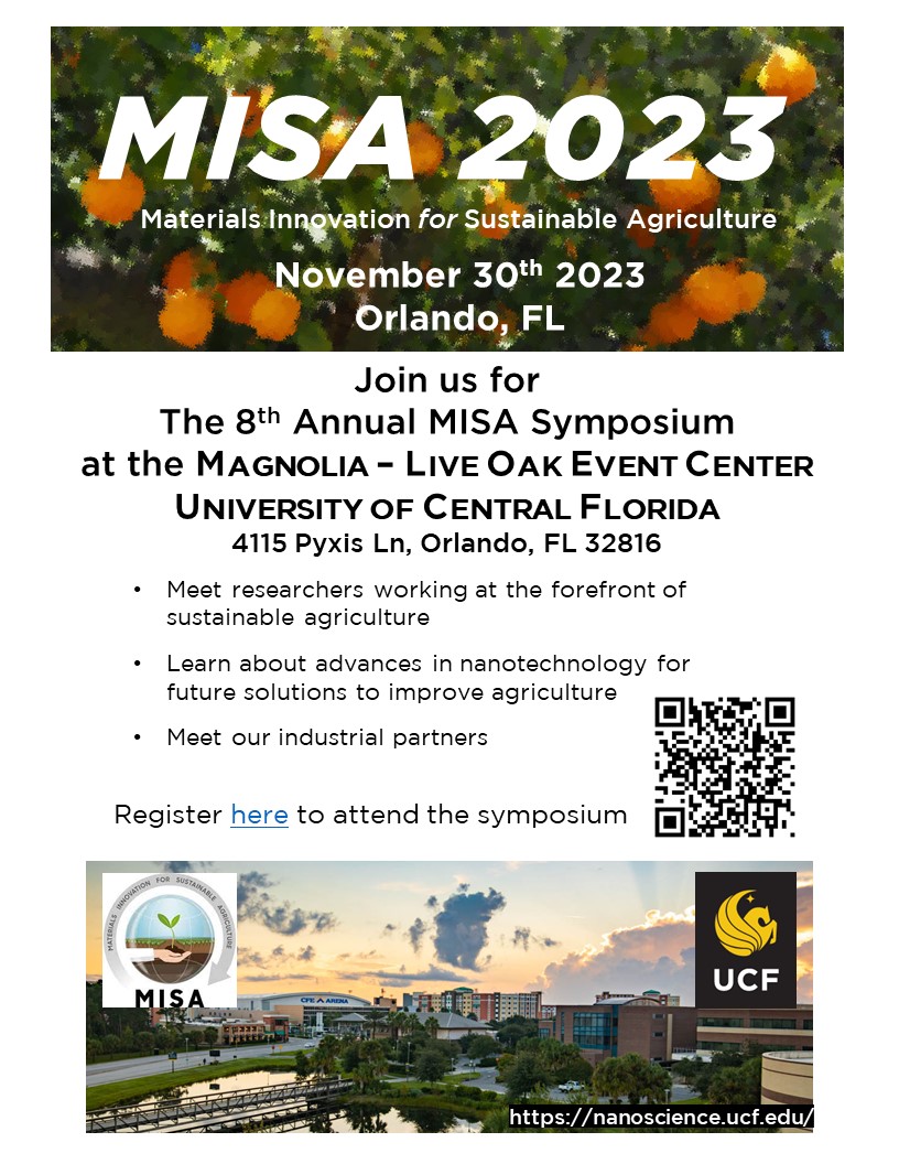 Symposium - Materials Innovation for Sustainable Agriculture