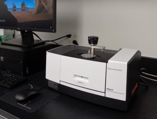 FT-IR Spectrometer - Shimadzu IRSpirit with QATR-S AT - NanoScience ...
